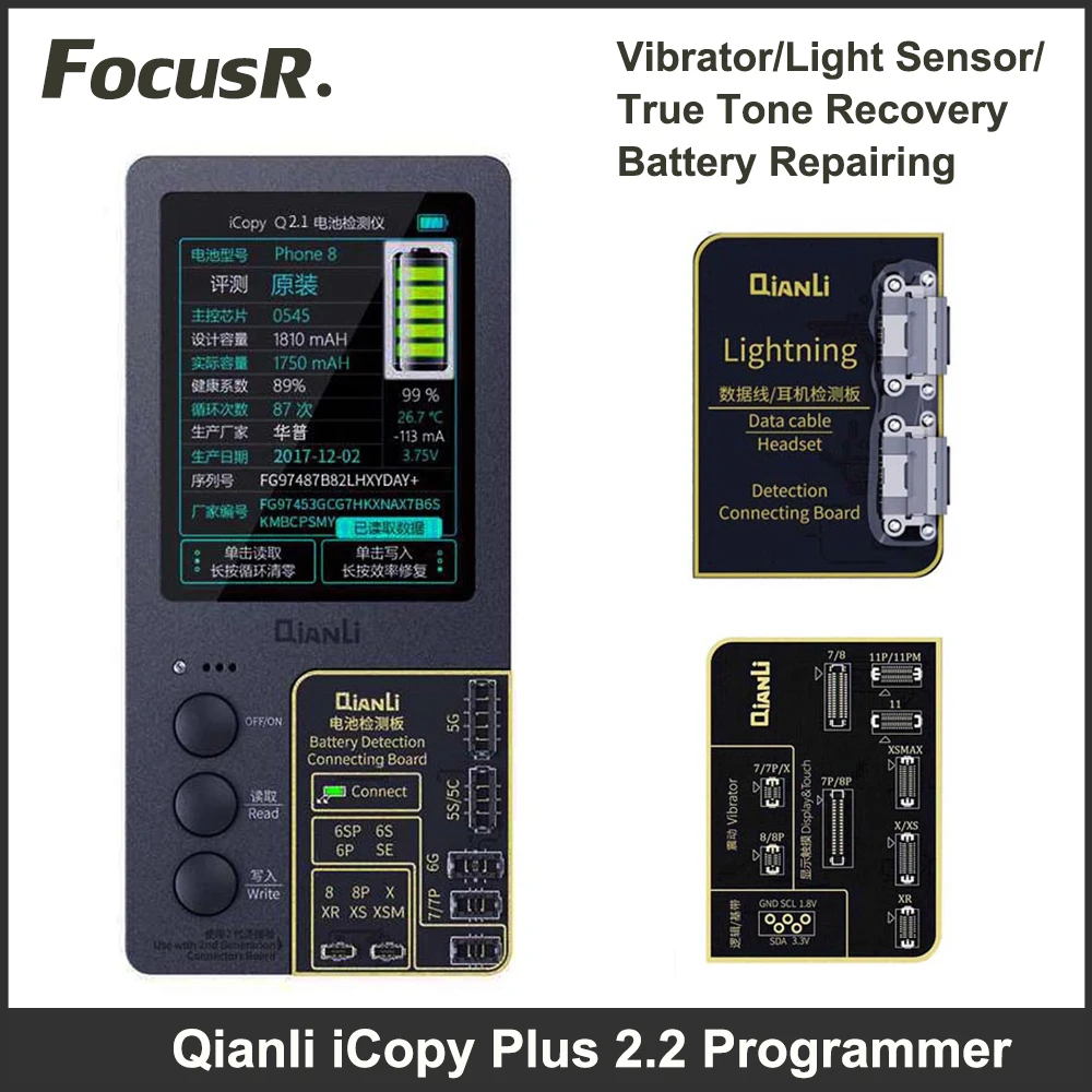 Qianli Icopy Plus Iphone 11 Battery | True Tone Repair Programmer ...