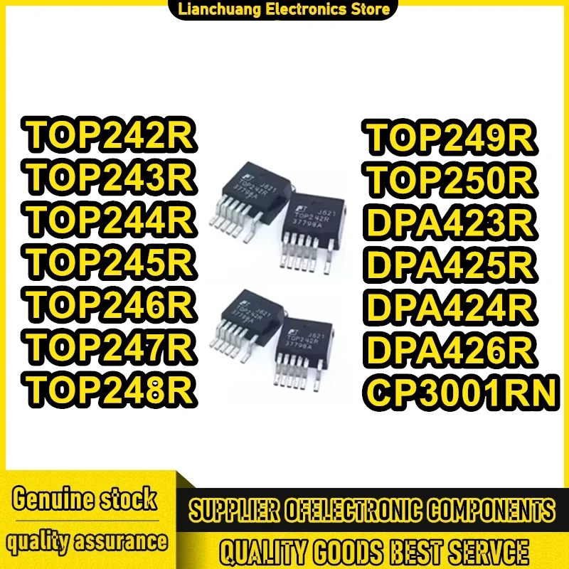 10PCS 새로운 TOP242R TOP243R TOP244R TOP245R TOP246R TOP247R TOP248R ...