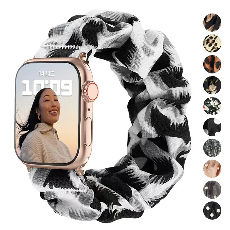 Scrunchie-Strap-for-Apple-watch-band-44mm-40mm-42mm-38mm-ultra-2-49mm ...