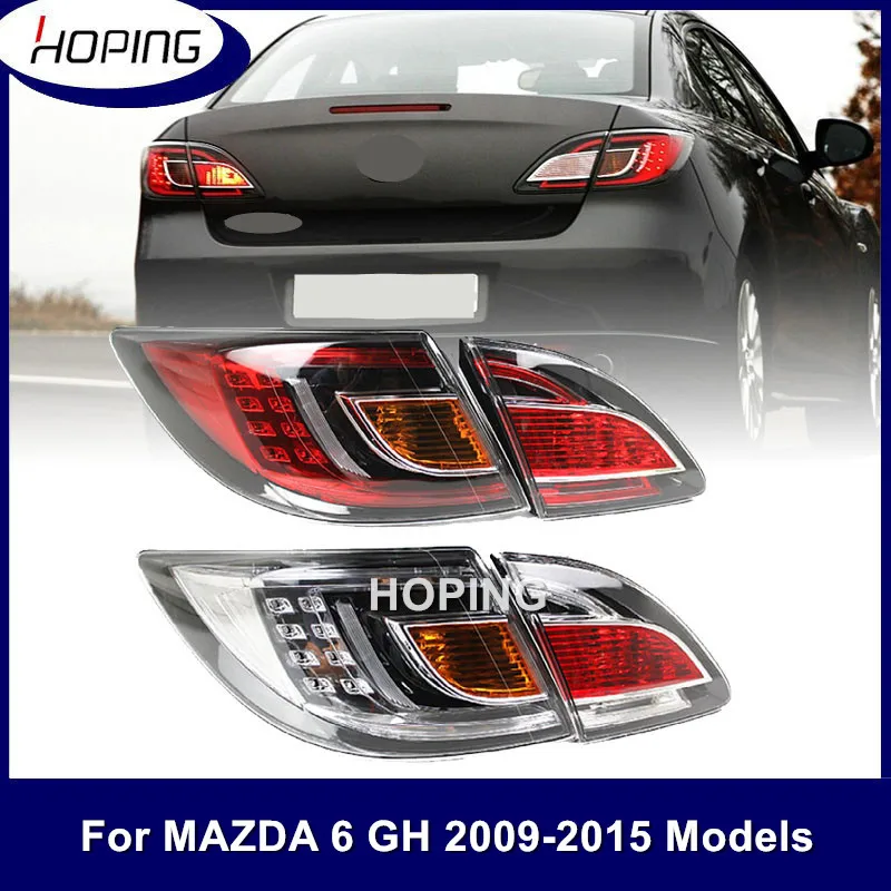 Hoping-Rear-LED-Tail-Lights-For-Mazda-6-GH-2009-2015-Tail-Brake-Stop ...