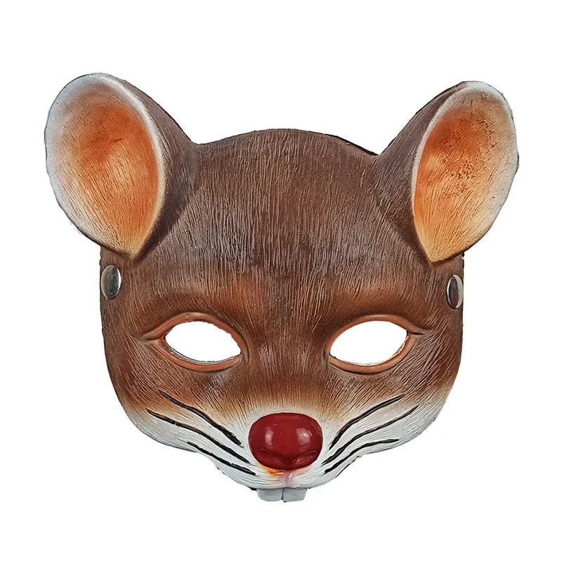 Mouse-Animal-Masks-Halloween-Cosplay-Mask-Party-Props-3D-Foam-Rat-Face ...