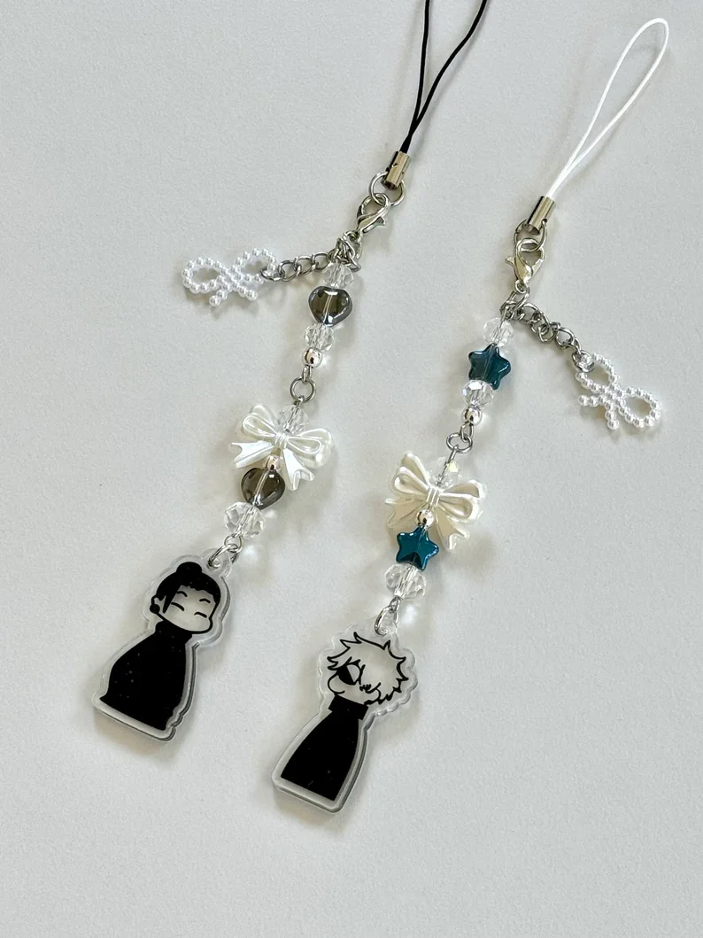Handmade-Jujutsu-Kaisen-Gojo-x-Geto-Matching-BFF-JJK-Anime-Phone-Charm ...