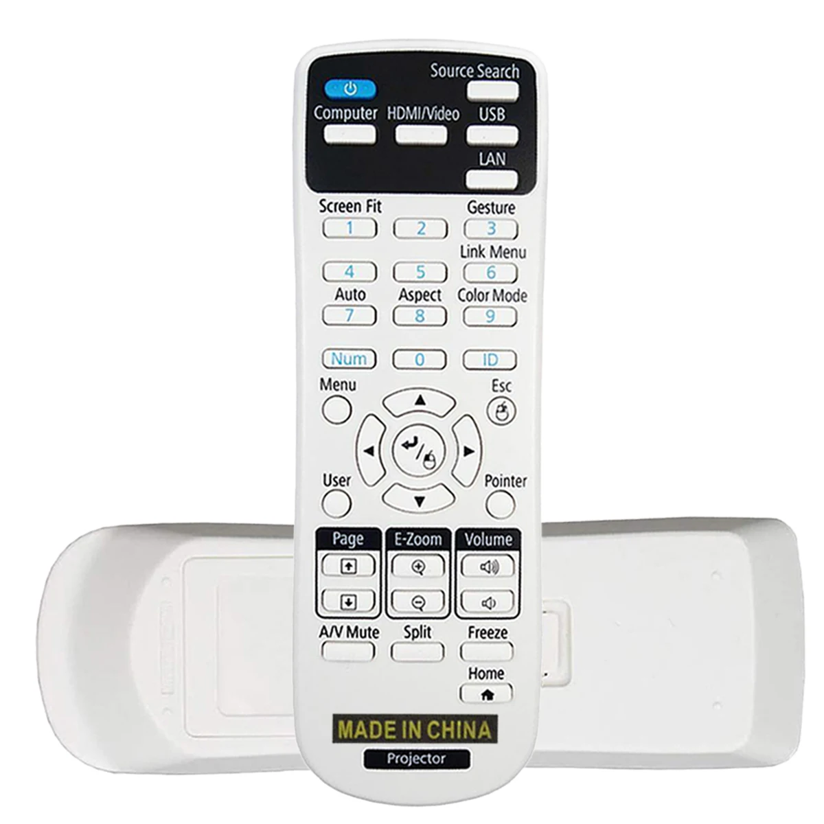 Projector New Remote Control For Epson EB-X3 EB-S4 EB-U04 EB-W04 EB-X11 ...