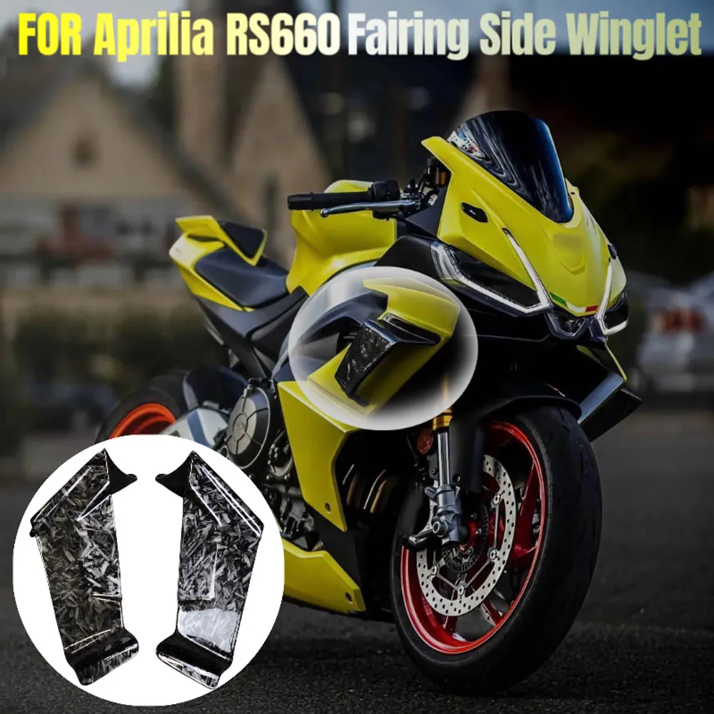 New-RS660-Front-Spoiler-Fxed-Wind-Winglets-For-Aprilia-Tuono-660-2021 ...
