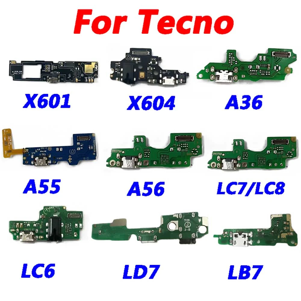 Usb Charging Dock Port Board | Tecno Lb7 Charging Port | Tecno Lc6 ...