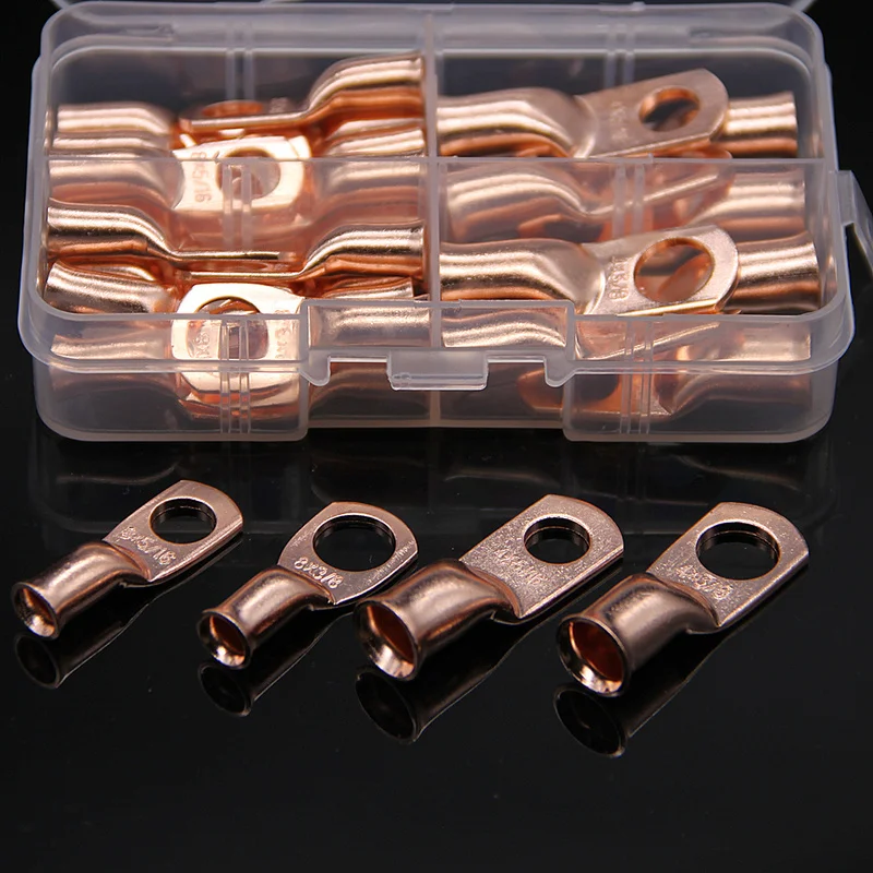 Conectores-de-Cable-de-anillo-de-terminal-de-cobre-desnudo-Kit-surtido ...