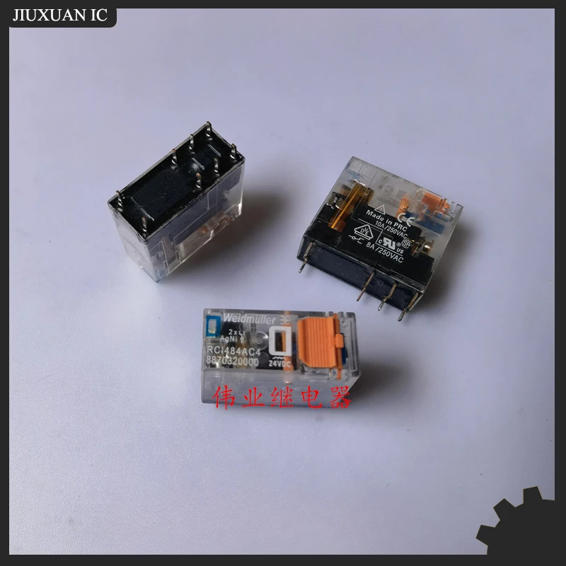 Brand-new-1pcs-lot-100-original-genuine-relay-RCI484AC4-24VDC-8A-8pins ...
