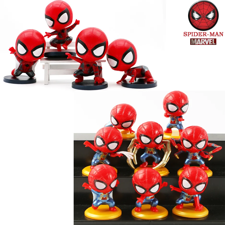 Spiderman Mini Action Figures | Figurine Spiderman Marvel - Animation ...