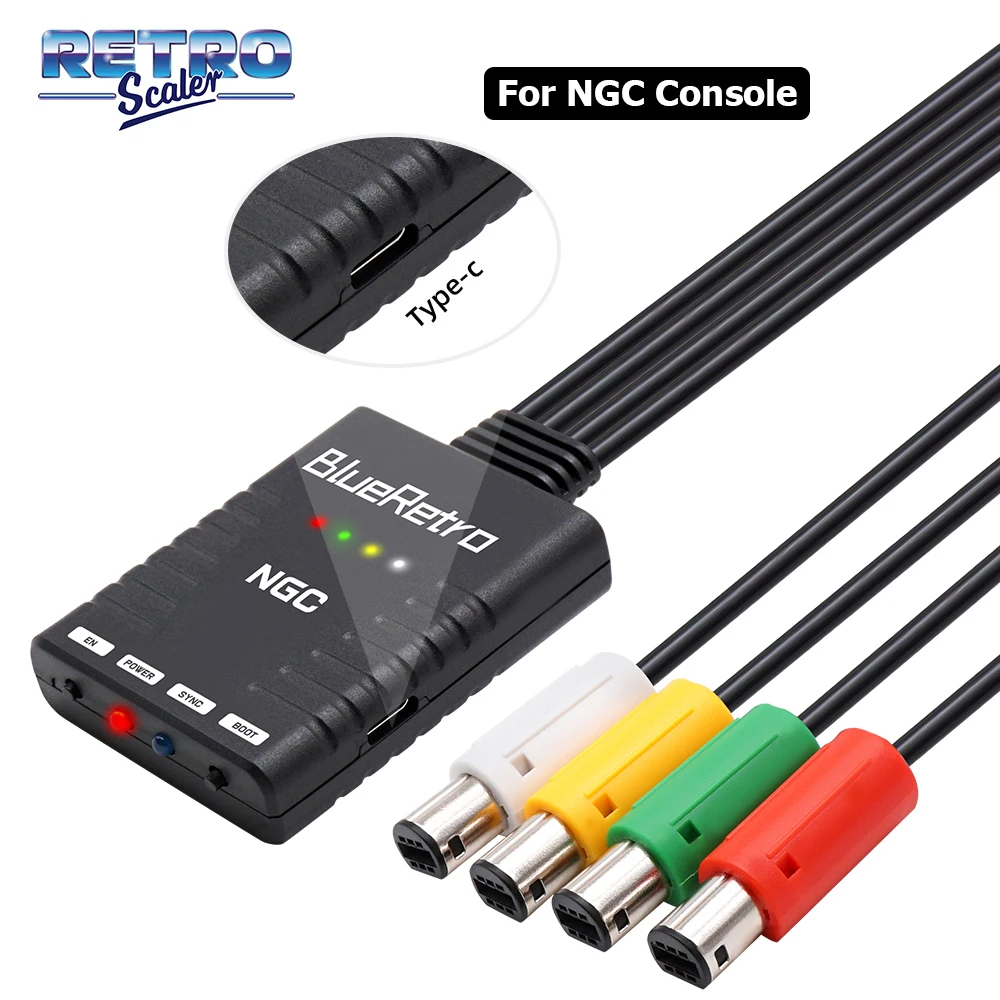 BlueRetro For Nintendo GameCube Console Wireless Game Controllers ...