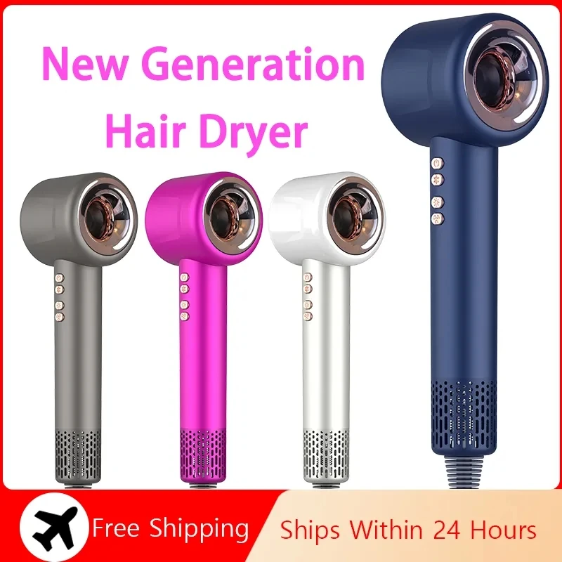 Leafless Hair Dryer 220V Salon Negative Ion Ionic Blow Dryer 110V ...