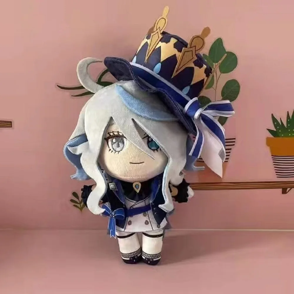 Genshin Impact Plush Doll Furina Lynette Lyney Neuvillette Wriothesley ...