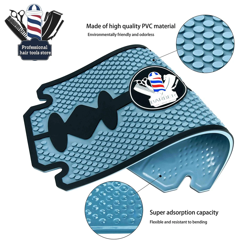 Non-Slip-Hairdresser-Tool-Pad-Barbershop-Haircut-Tool-Anti-slip-Mat ...