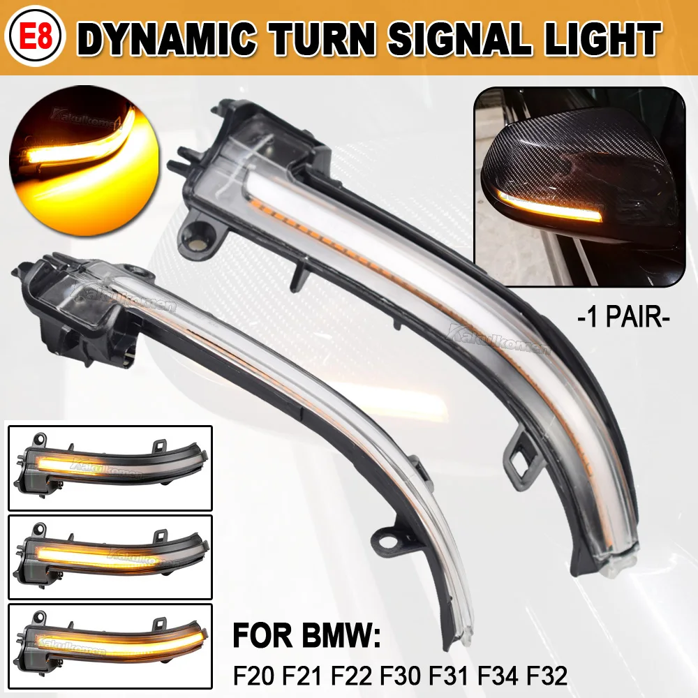 Rearview-mirror-Dynamic-Blinker-Turn-Signal-LED-light-for-BMW-F20-F30 ...