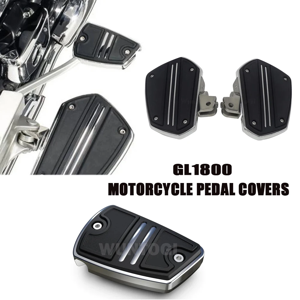 Gold Wing 1800 Motorcycle Pedal Covers GL1800 Tour DCT F6B Chrome 2018 ...