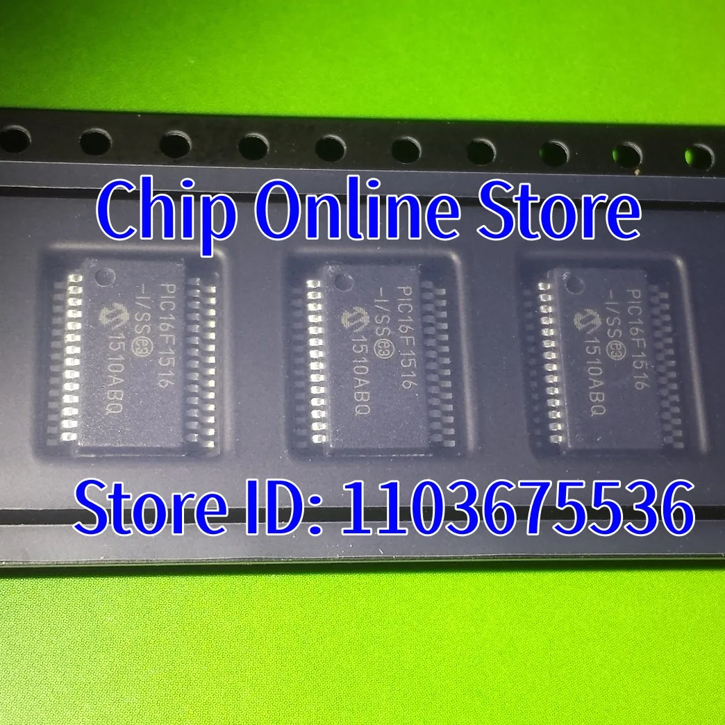 5 100pcs Pic16f1516 I Ss Pic16f1516t I Ss Pic16f1516 Ssop28 New Original 8 Bit Microcontroller