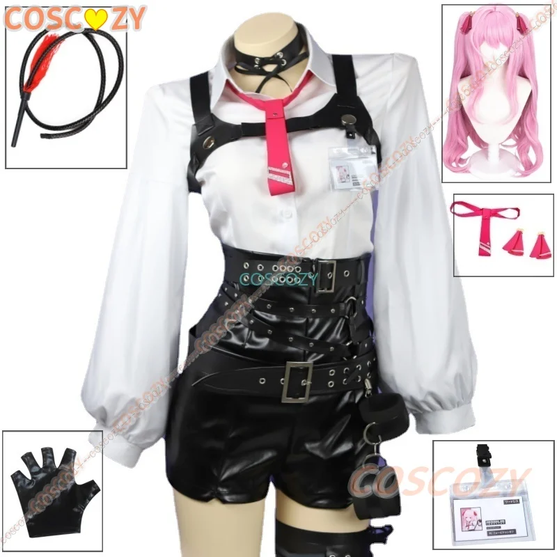 Goddess of Victory NIKKE Yuni Cosplay Costume Whip Wig Women Game ...