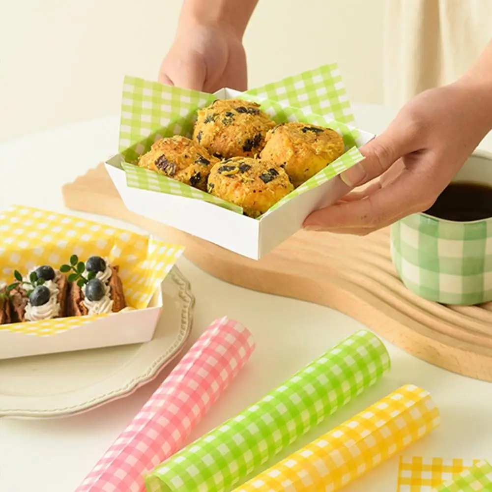 240Pcs-Lot-Food-Grade-Grease-Paper-For-Bread-Sandwich-Burger-Fries ...