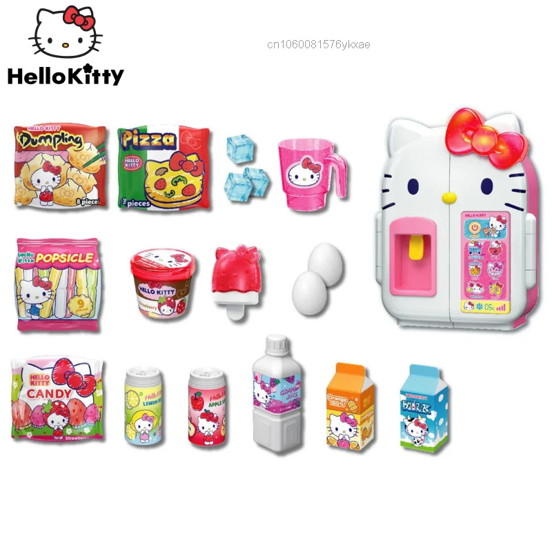 Sanrio-Hello-Kitty-Mini-Refrigerator-Family-Child-Simulated-Kitchen-Toy ...
