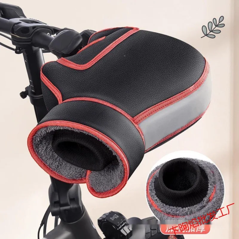 Driving-Folding-Car-Handlebar-Cover-Winter-Warm-Gloves-Thickened-Cold ...