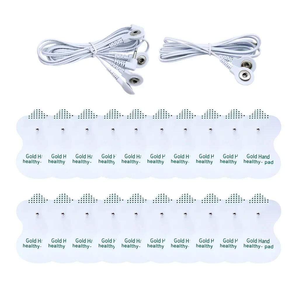 20-10pcs-Tens-Electrode-Pads-Reusable-Therapy-Massager-Full-Body ...