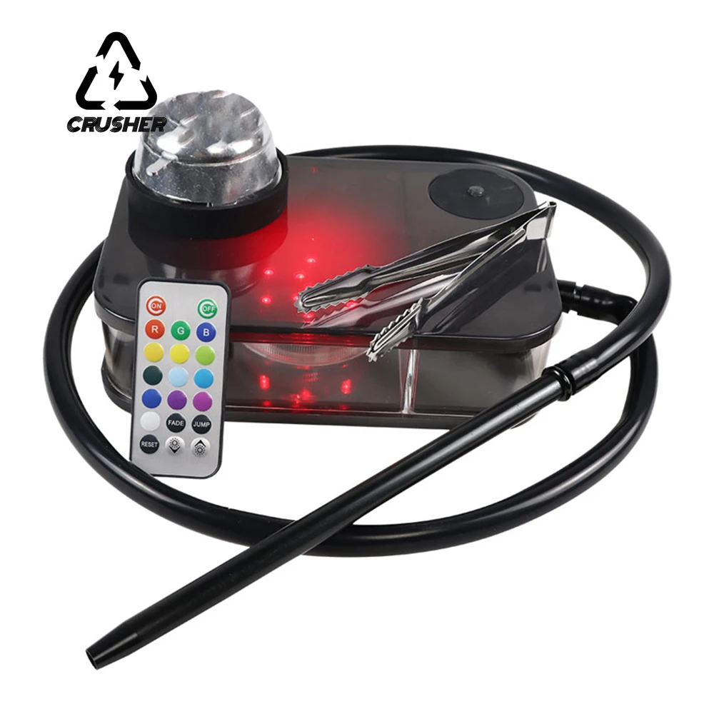 Hookah-Set-with-LED-Light-Nargile-Water-Pipe-Chicha-Narguile-Complete ...