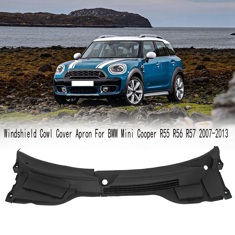 Cubierta-de-carenado-para-parabrisas-de-coche-delantal-para-BMW-Mini ...