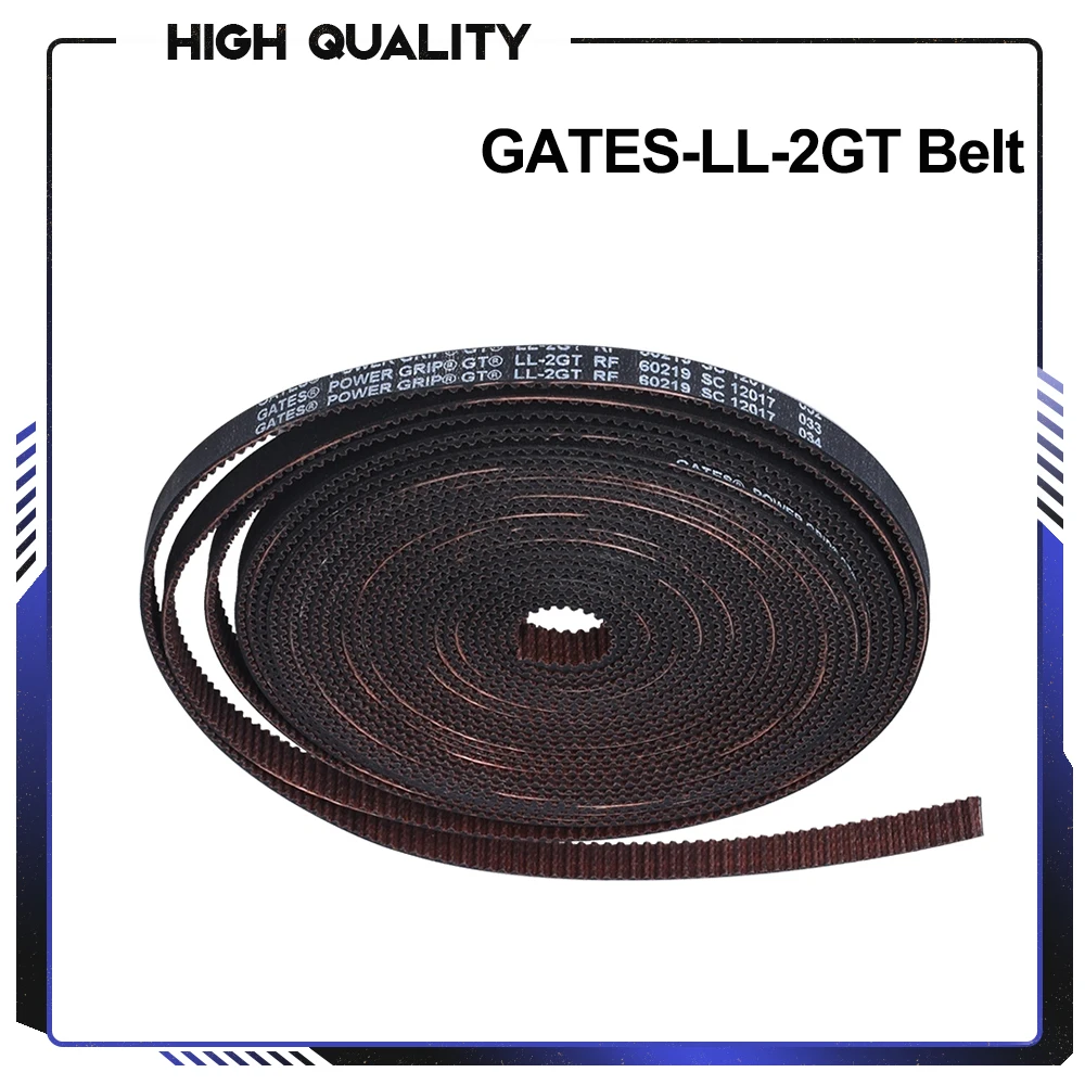 High Quality GATES-LL-2GT GT2 Open Timing Belt synchronous belt 6MM ...