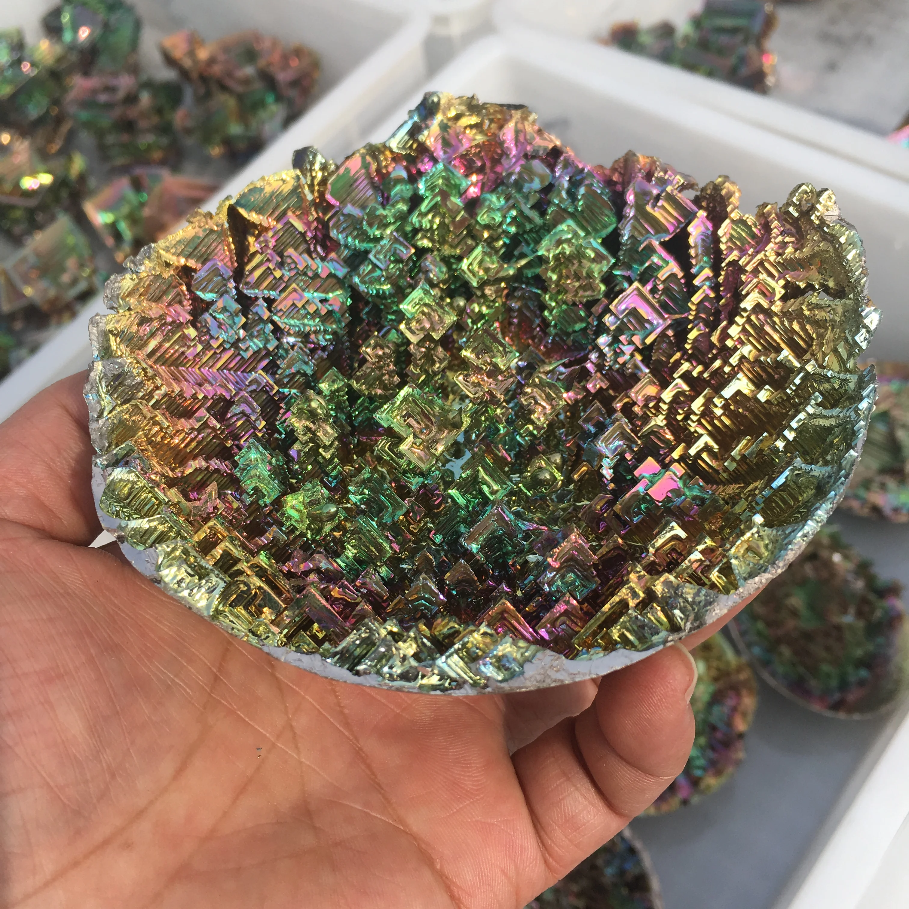 Natural Bismuth Crystal