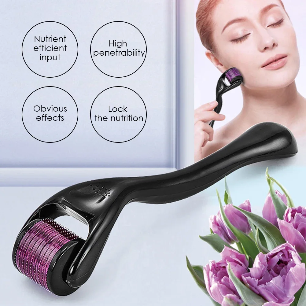 540-Derma-Roller-Pure-Microneedling0-2-0-25-0-3mm-Length-Titanium ...