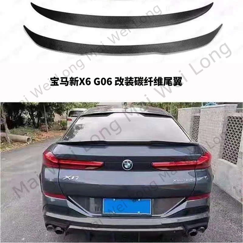 Carbon-Fiber-Rear-Trunk-Spoiler-For-Bmw-2020-X6-G06-F96-x6m-Oem-Fitment ...