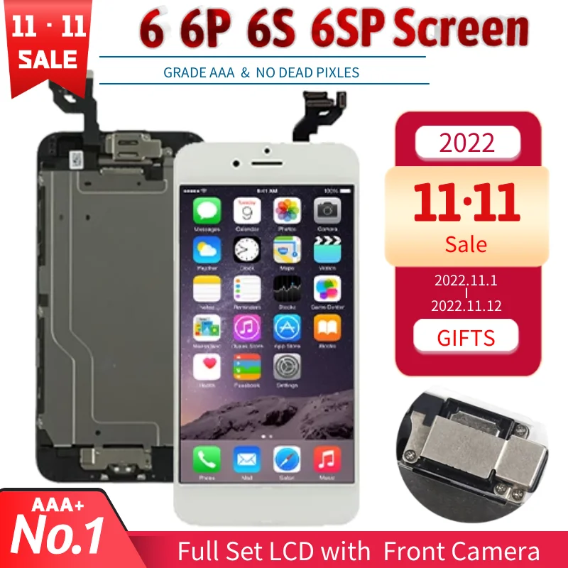 Complete Lcd For Iphone 6 6s Plus Display Lcd Touch Screen Digitizer ...