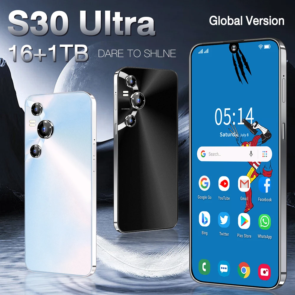Tel-fono-Inteligente-S30-Ultra-5G-Smartphone-desbloqueado-con-Android ...