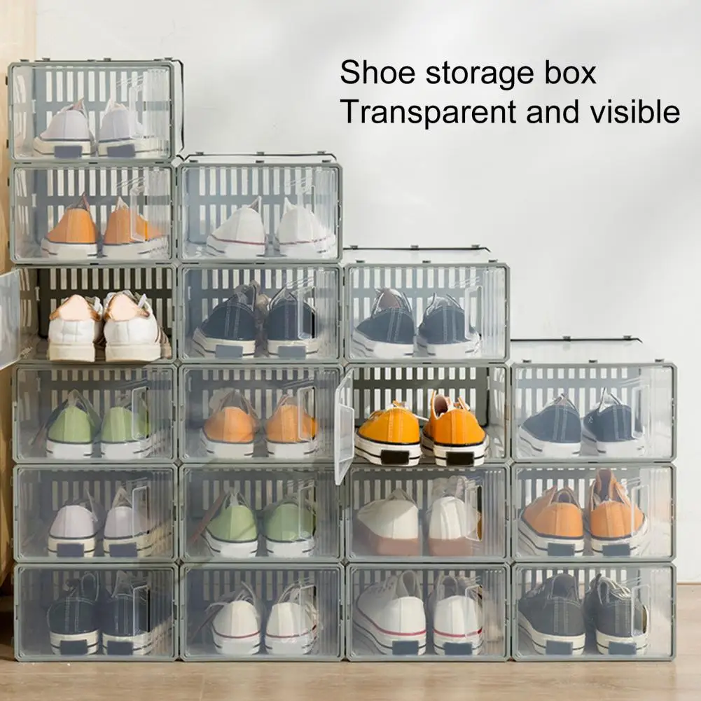 1pc-Fold-Plastic-Shoes-Case-Thickened-Transparent-Drawer-Case-Plastic ...