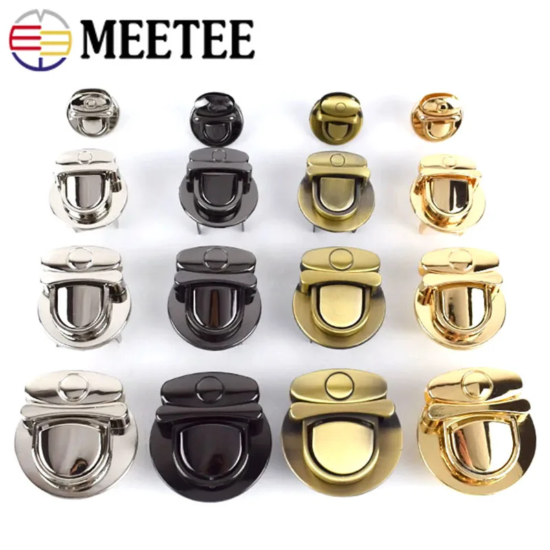 Bag Buckle Twist Lock Snap Clasps Closure | Bag Accessories Metal ...