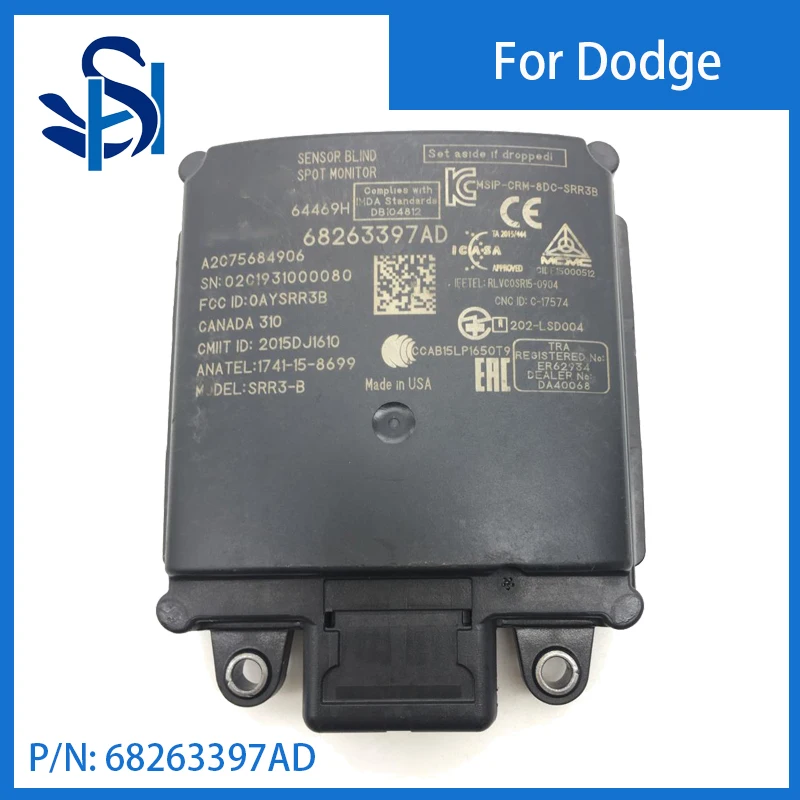 68263397AD-BSM-Blind-Spot-Radar-Sensor-Module-For-Dodge-Ram-1500-2500 ...
