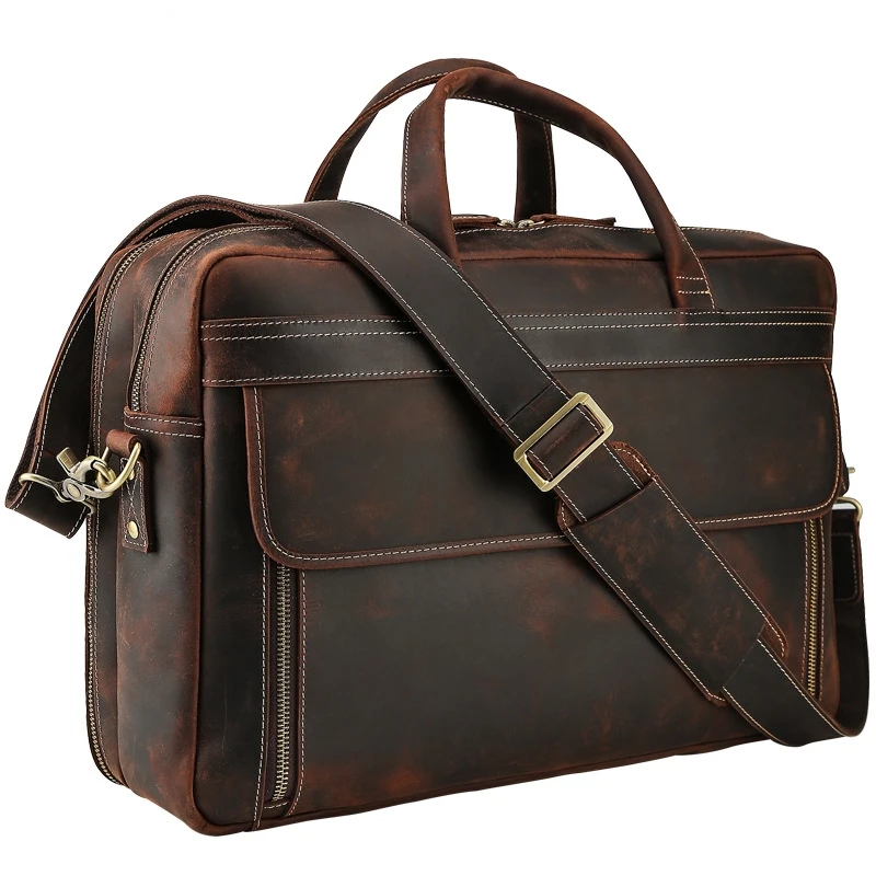 Executive-Briefcase-Bag-for-Men-Office-Leather-Men-Cowhide-Handbags ...