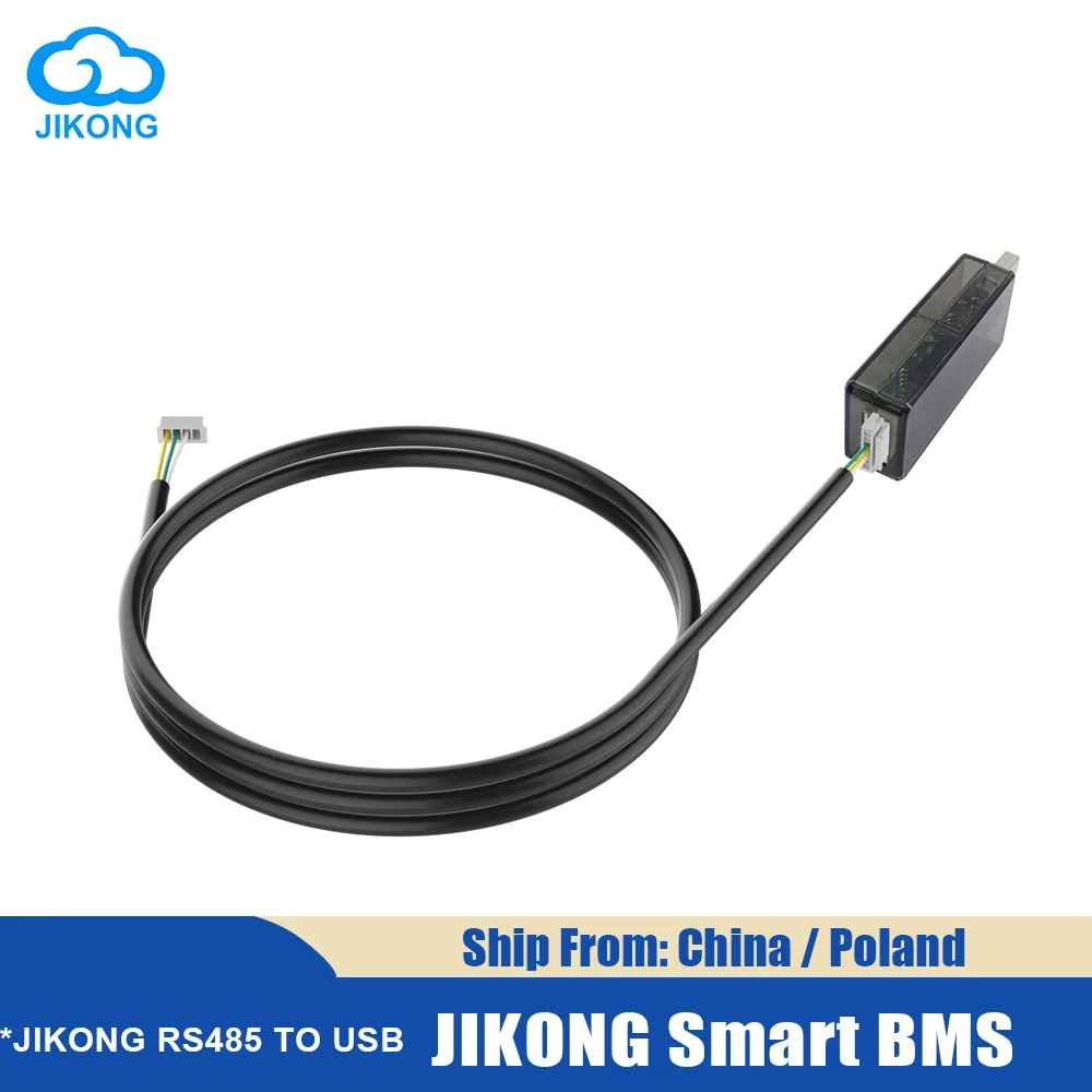 JKBMS RS485 TTL to USB Computer Connector 1M for Firmware Updates ...