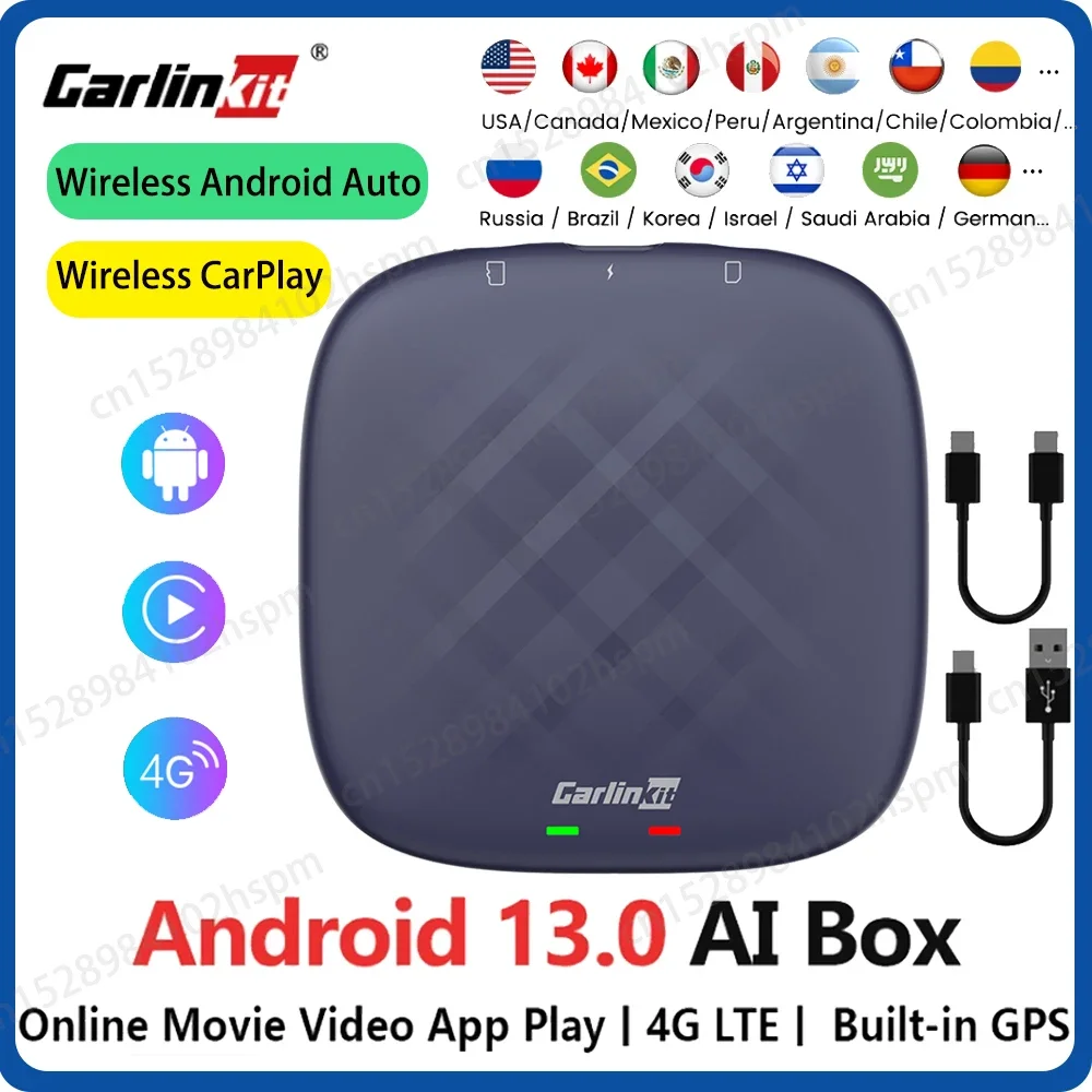 CarlinKit-Android-13-CarPlay-Ai-Box-Plus-Wireless-Android-Auto-CarPlay ...
