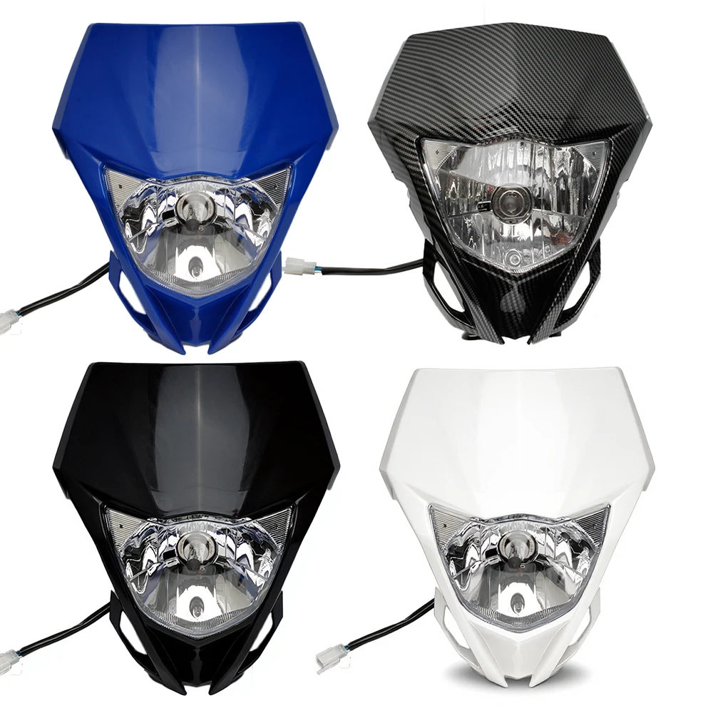 Motocross Enduro Cross Headlight Dirt Bike Front Lamp for Yamaha WR 250 ...