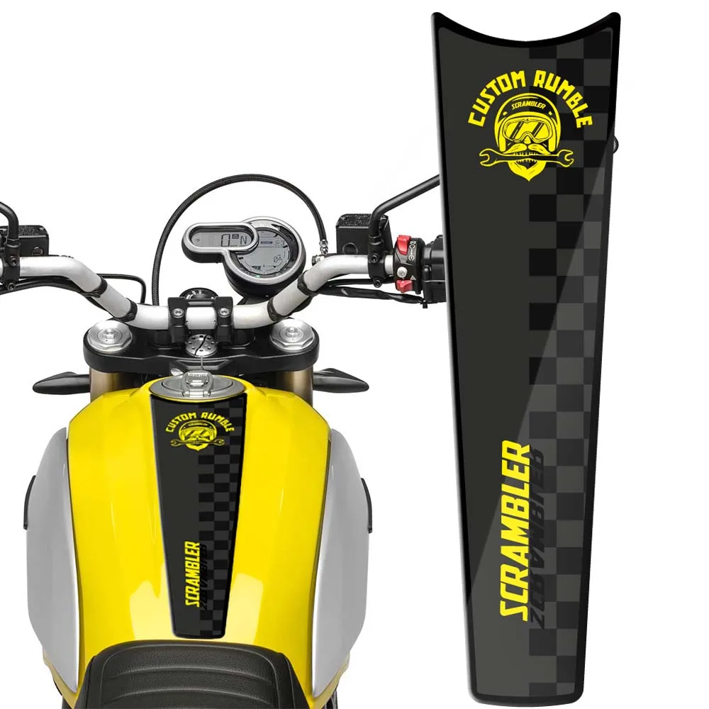 For-DUCATI-Scrambler-800-1100-CLASSIC-THROTTLE-3M-Motorcycle-Fuel-Tank ...