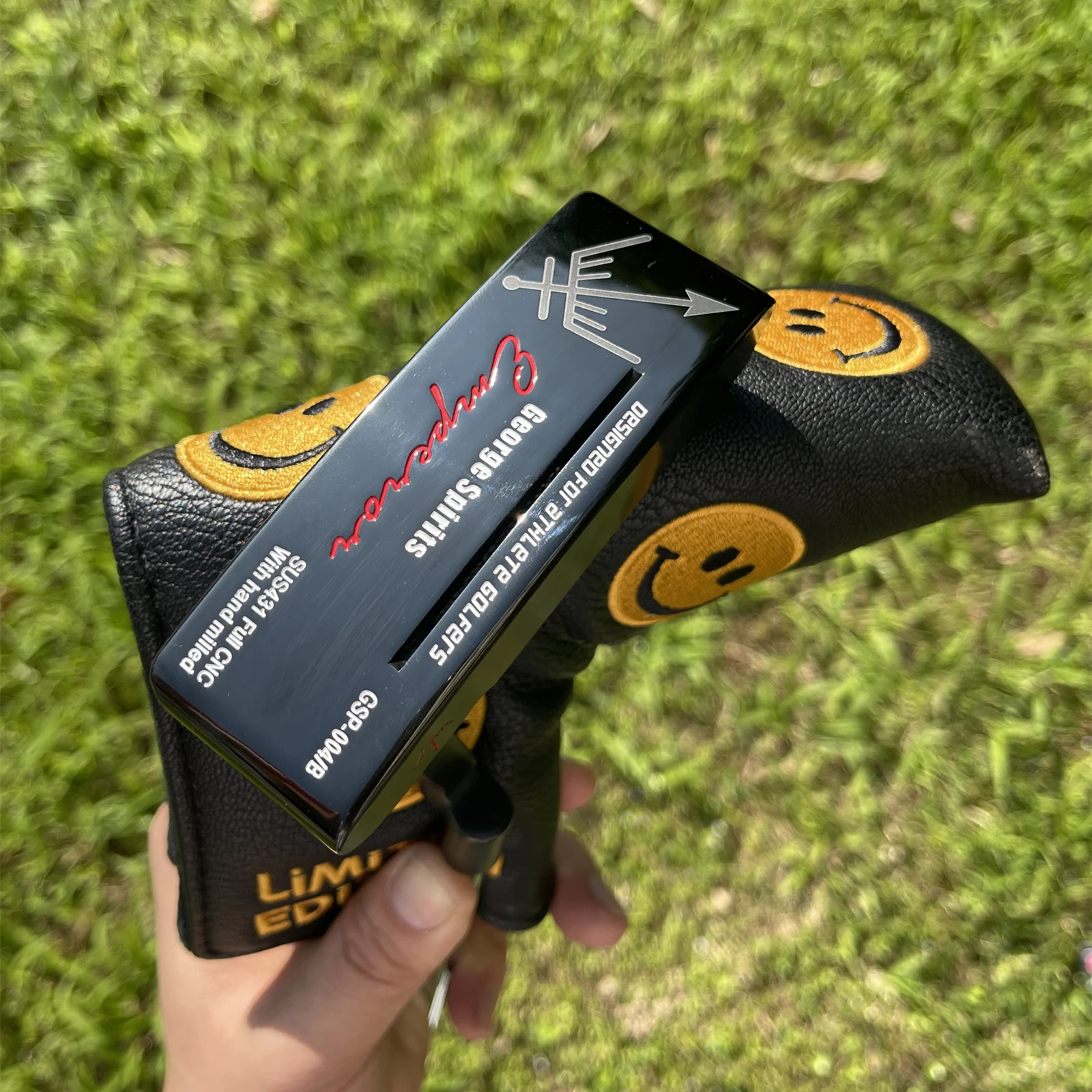 2023 New Golf Putter Black George Spirits GSP-004B Putter 32/33/34 ...