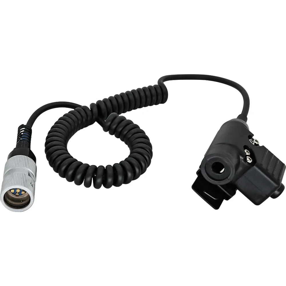 Tactical-Ptt-Tactical-Headset-Adapter-U94-6-pin-Ptt-for-PRC-152-PRC-148 ...