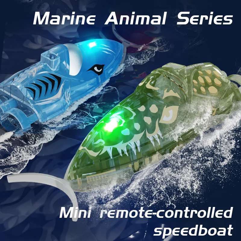 【Get the Perfect Fit】 Remote Control Speedboat Mini Handheld Fun Safety ...