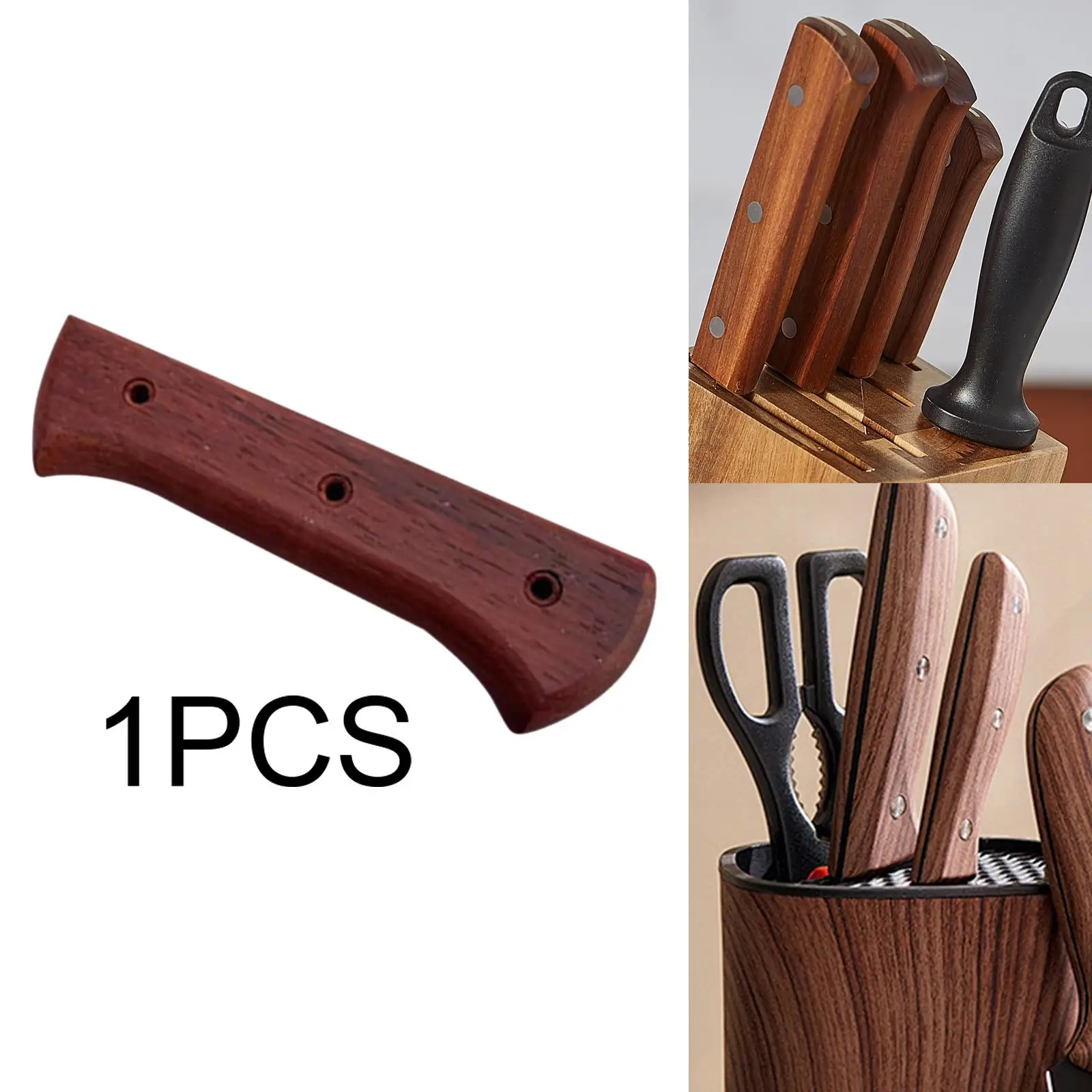 Kitchen-Cutter-Grip-Wood-Knife-Repair-Handle-Portable-5-51-Chef-Cutter ...