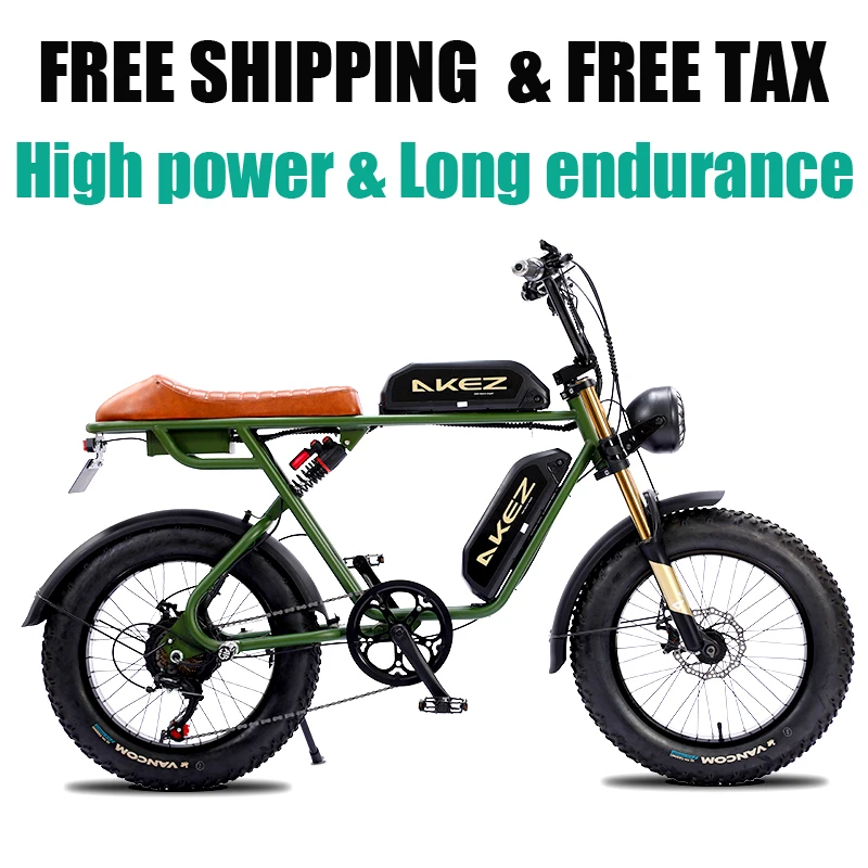 High-Power-Electric-Bicycle-for-Male-Motorcycle-Dual-Battery-4-0-Fat ...