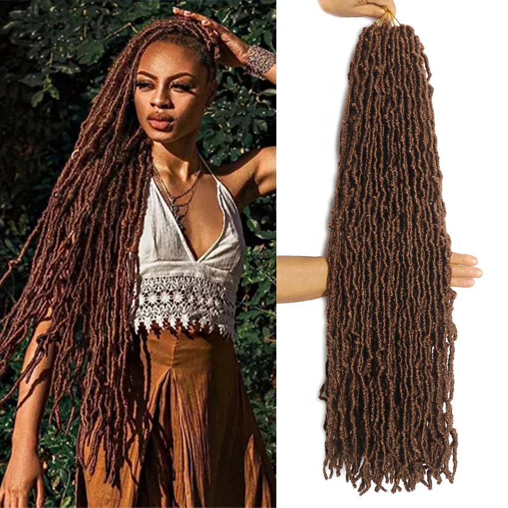 Soft-Locs-Faux-Locs-Crochet-tran-a-cabelo-extens-es-pr-looped-para ...