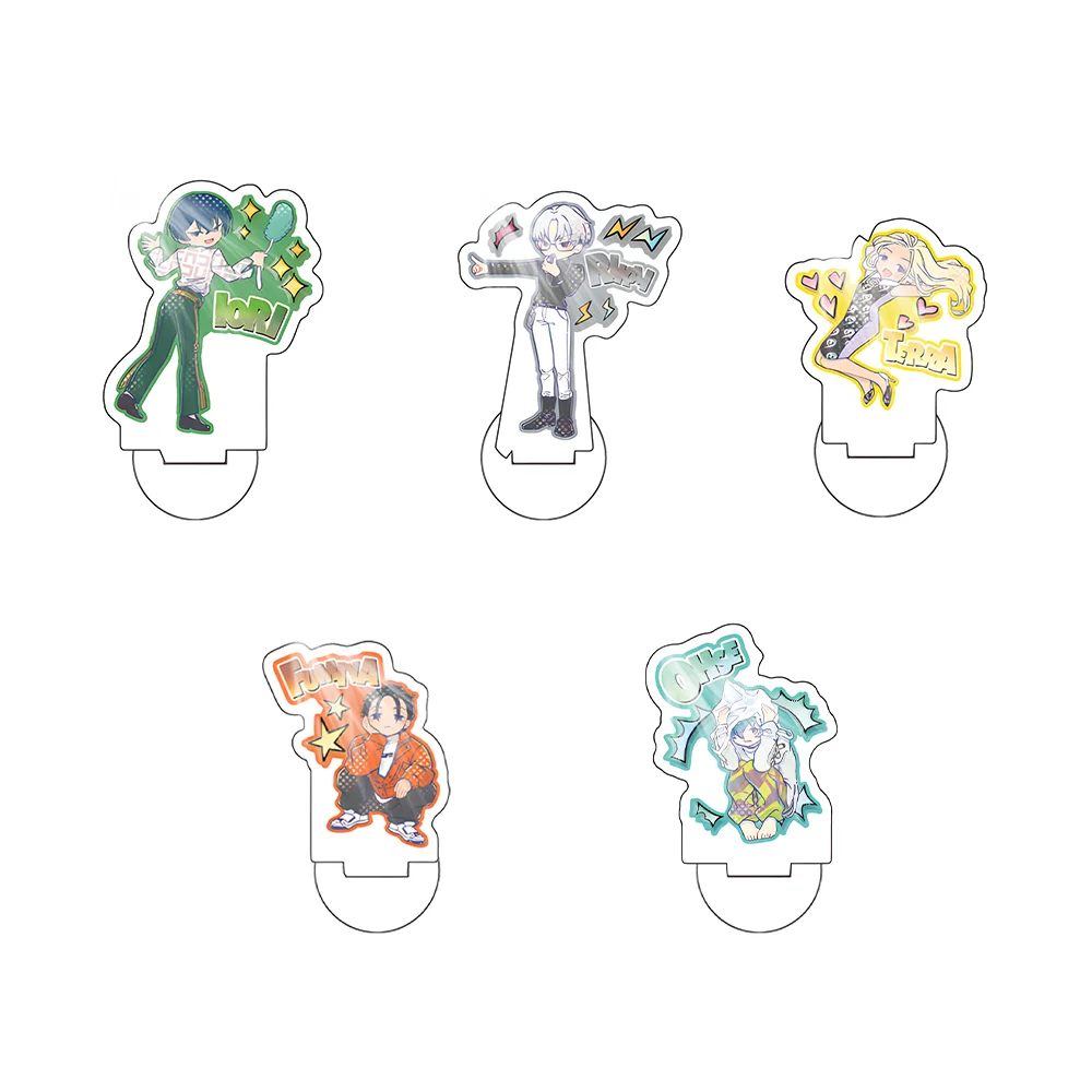Anime Charisma House 10cm Motohashi Iori Sarukawa Kei Acrylic Stand ...