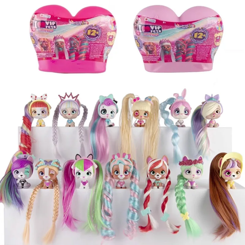 I Love VIP Pets Blind Box Toy Dressing and Combing Hair Surprise ...
