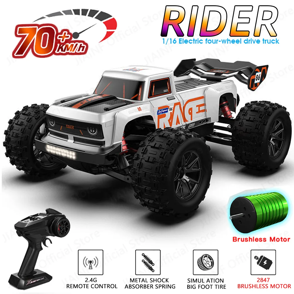 NEW-S910PRO-1-16-70KM-H-4WD-RC-Car-With-LED-Remote-Control-Cars-High ...