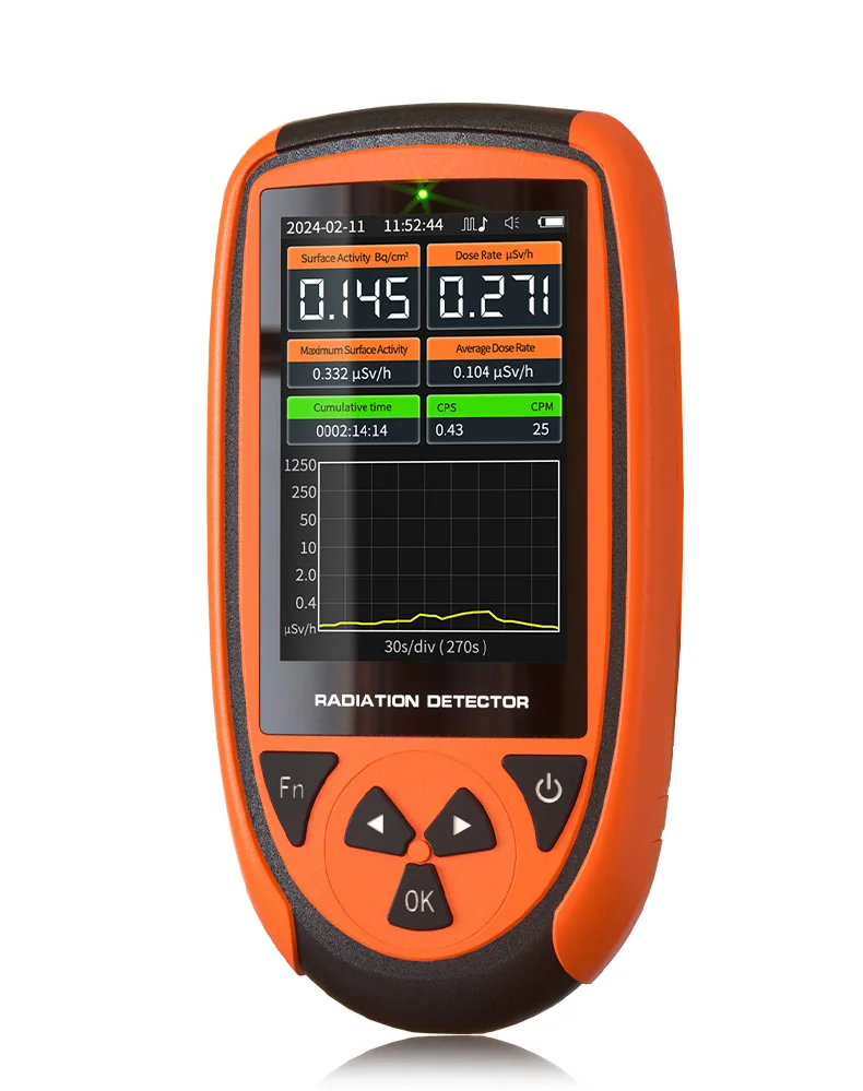Aikesi Radiation Detector Geiger Counter Mica Window Geiger Muller ...